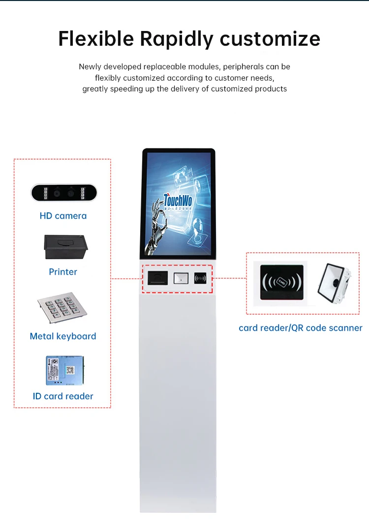 Touchwo Self-Service Kiosks - Efficient Hospital Registration