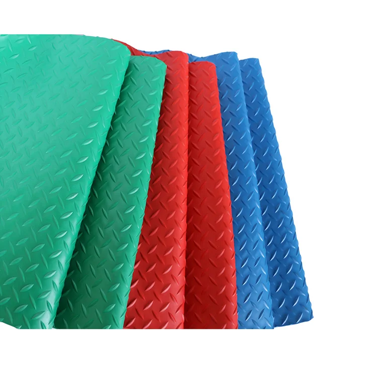 Leaf Pattern Rubber Mat One Bar Diamond Rubber Flooring Heavy Duty ...