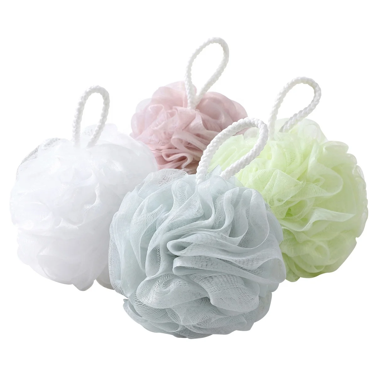 Scrub Shower Puff Disposable Compressed Baby Bath Facial Sponge Soft ...