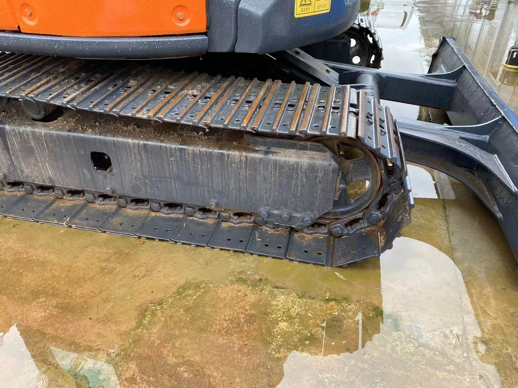 Used Original Paint Crawler Excavators Hitachi Zx55 Secondhand Machine ...