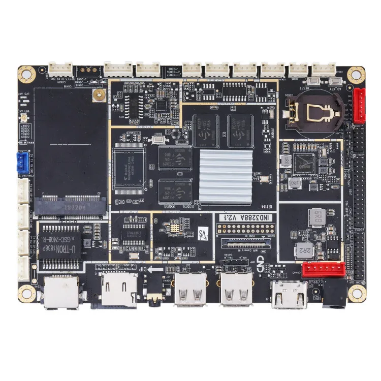 Rk3399 Industrial Advertising Development Mother Board Android 10 ...