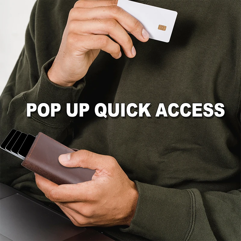 Mens RFID Blocking Wallet - Anti-Theft & Versatile Design