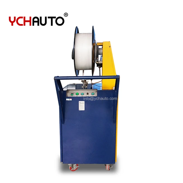 Warehouse Package Semi Automatic Pallet Strapping Machines No Restrict ...
