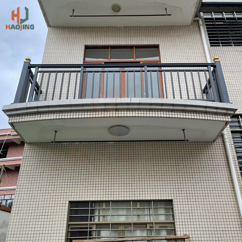 Outdoor Balustrade Balcony Guardrail Metal Terrace Fence Aluminum ...
