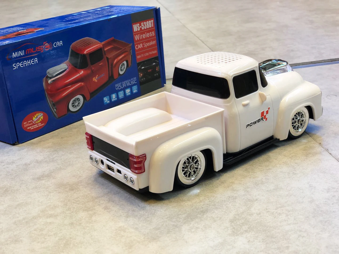 New Ws-558 Bt Sound Box Pickup Wireless Desktop Party Portable Car Mini ...