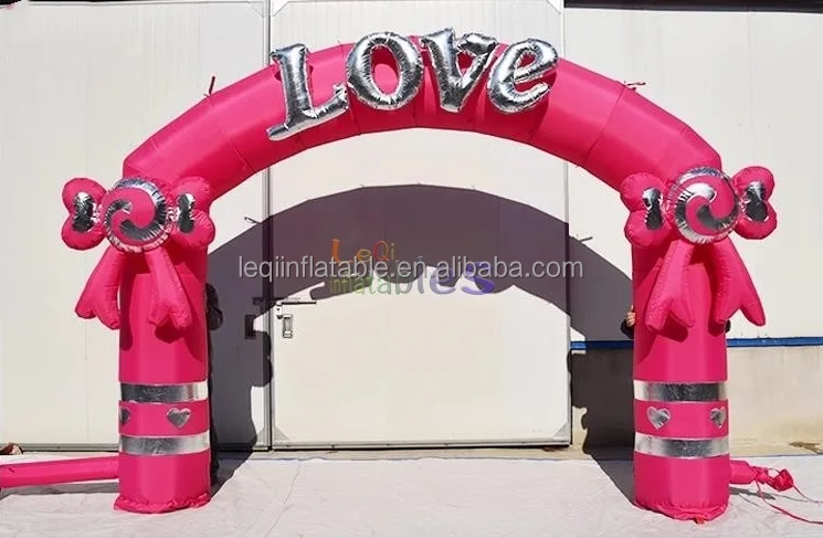 Cheaper Inflatable Wedding Arches - Heart Shape Gates
