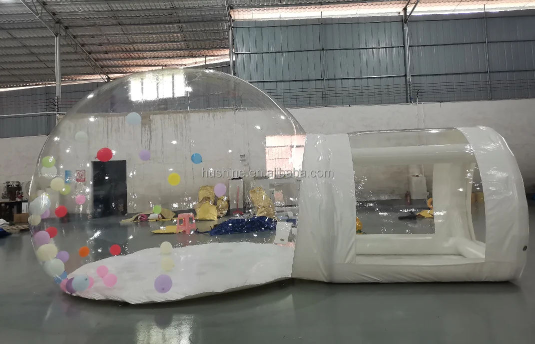 Kids Party Fun House - Giant Clear Inflatable Igloo Dome