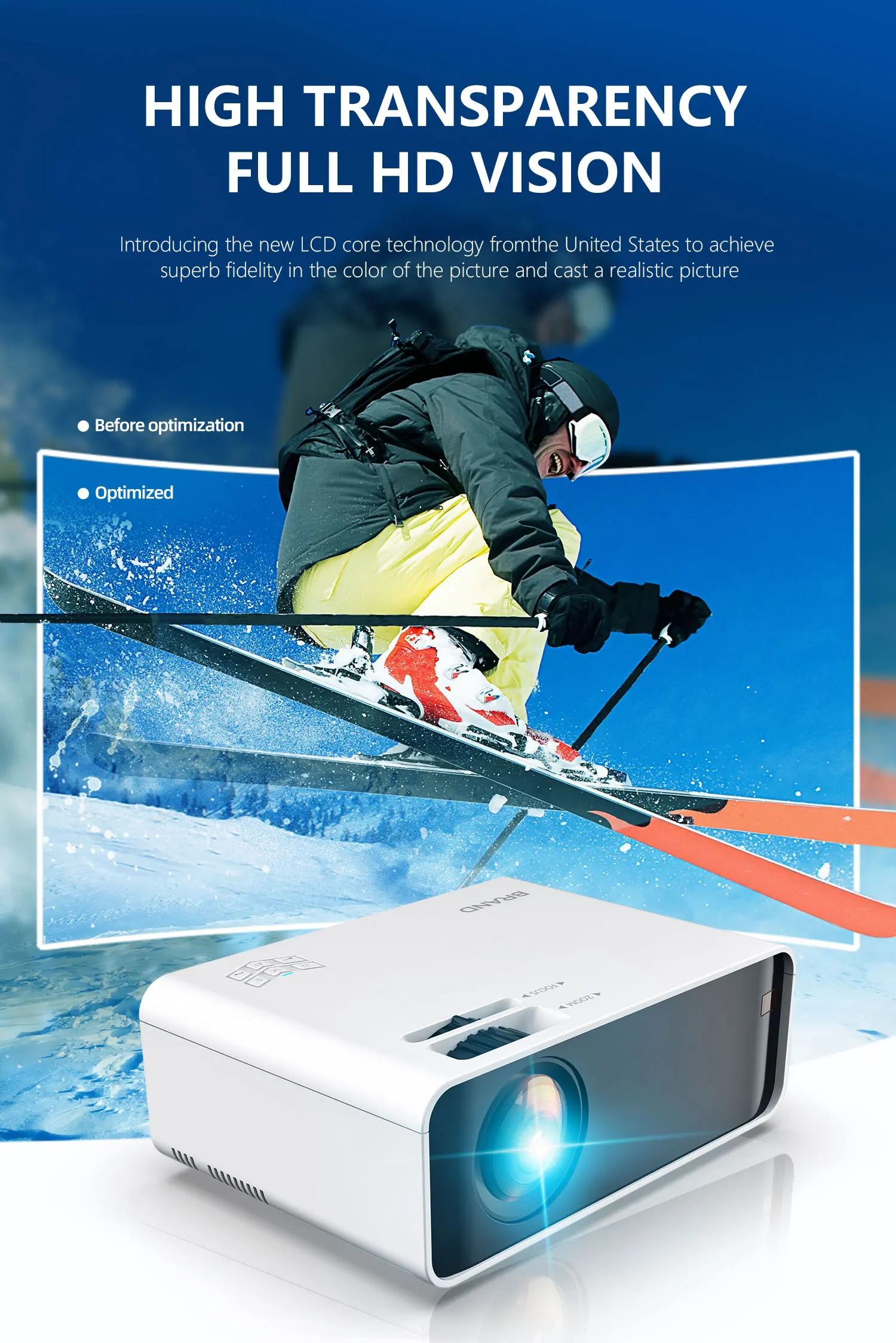 New Trend P19 3d 4k Mini 1080p Wifi Smart Led Dlp Android Mobile Home ...