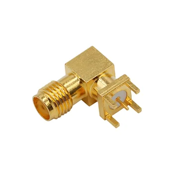 Right Angle Pcb Edge Mount Male Female Rf Connector Rf Module Rf Edge ...