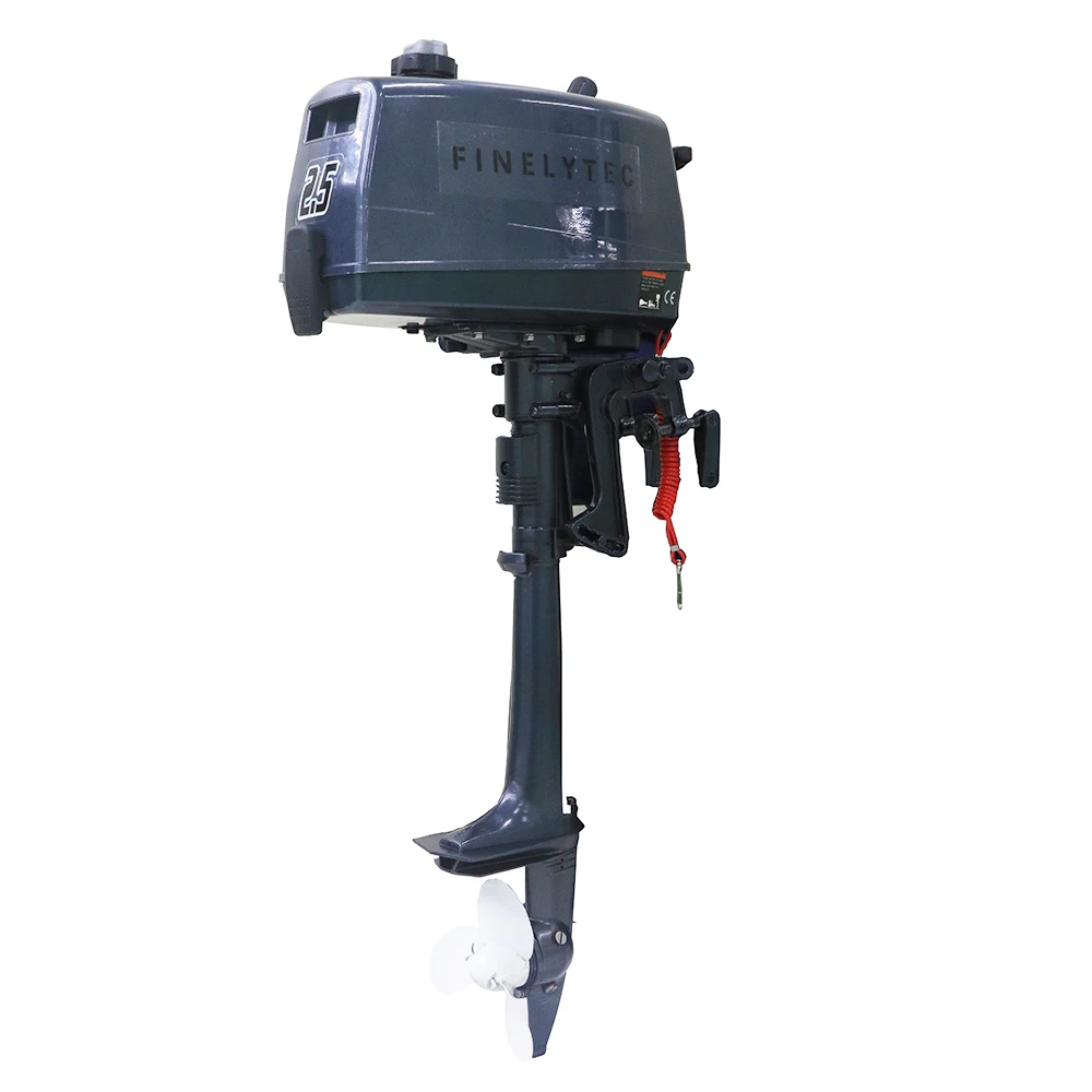 Small Boat Motor 2 Stroke Boat Engine Outboard Engine for Small Fishing ...