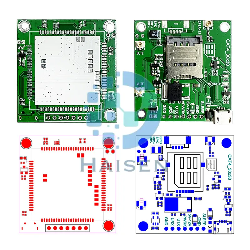 HAISEN Original SIMCOM SIM7600SA Core Board SIM7600SA Development Board ...