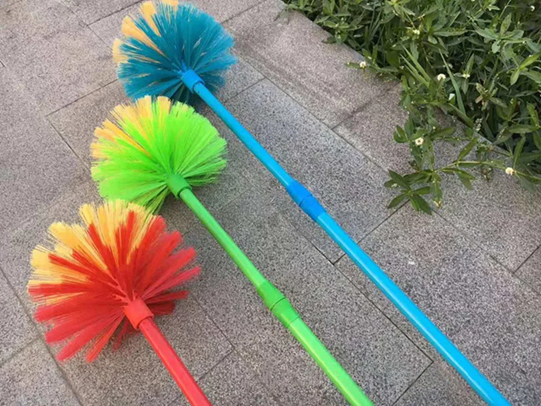 Household Dedusting Ceiling Broom - Retractable & Efficient