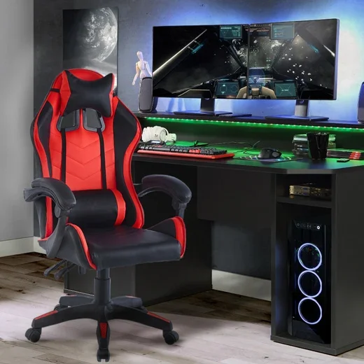 Custom High Back Computer Ergonomic Silla Gamer Chair Pro Leather ...