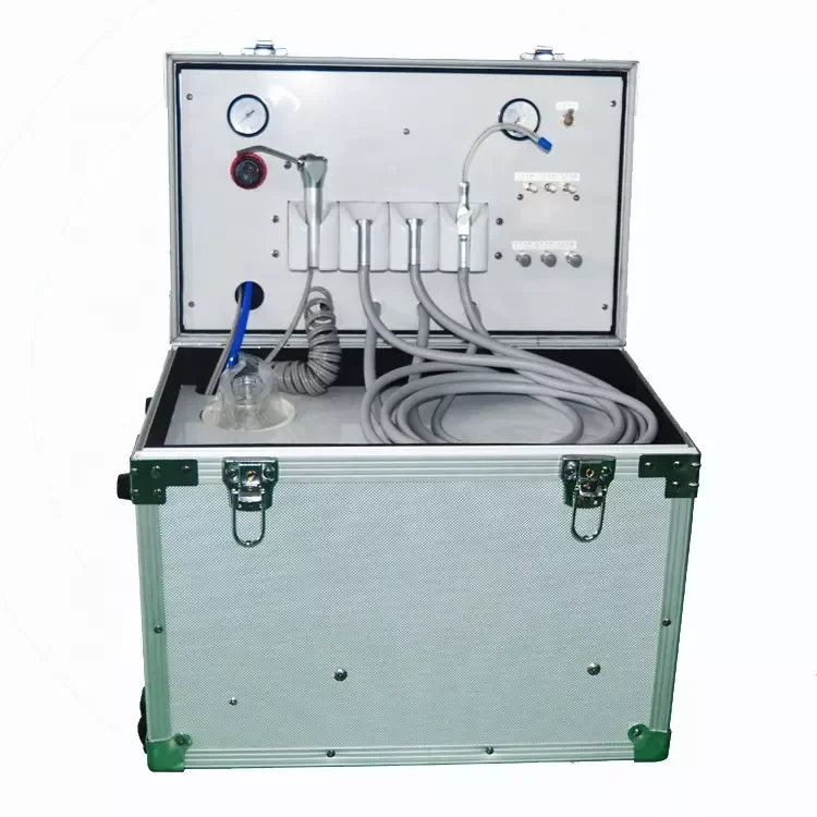 Alibaba.com: Mobile Dental Chair Suction Portable Dental Unit with Air ...