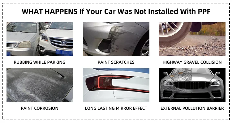 Tpu Ppf Protect Film Car Protective Film Paint Protection High Gloss ...