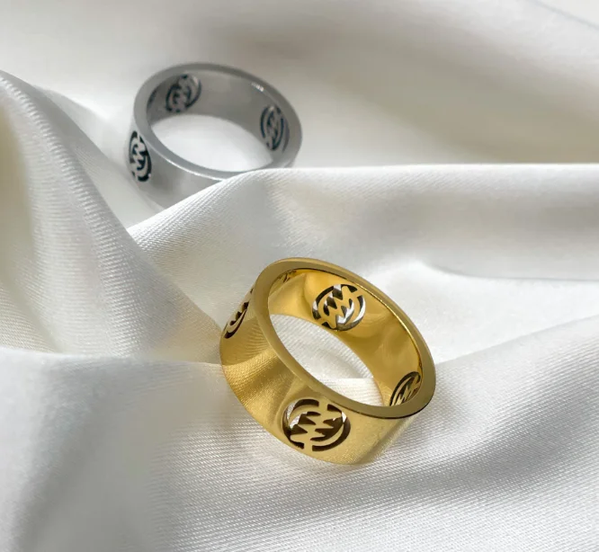 Simple Gye Nyame Afrocentric Adinkra Ring Ghanaian Akan "Except God ...