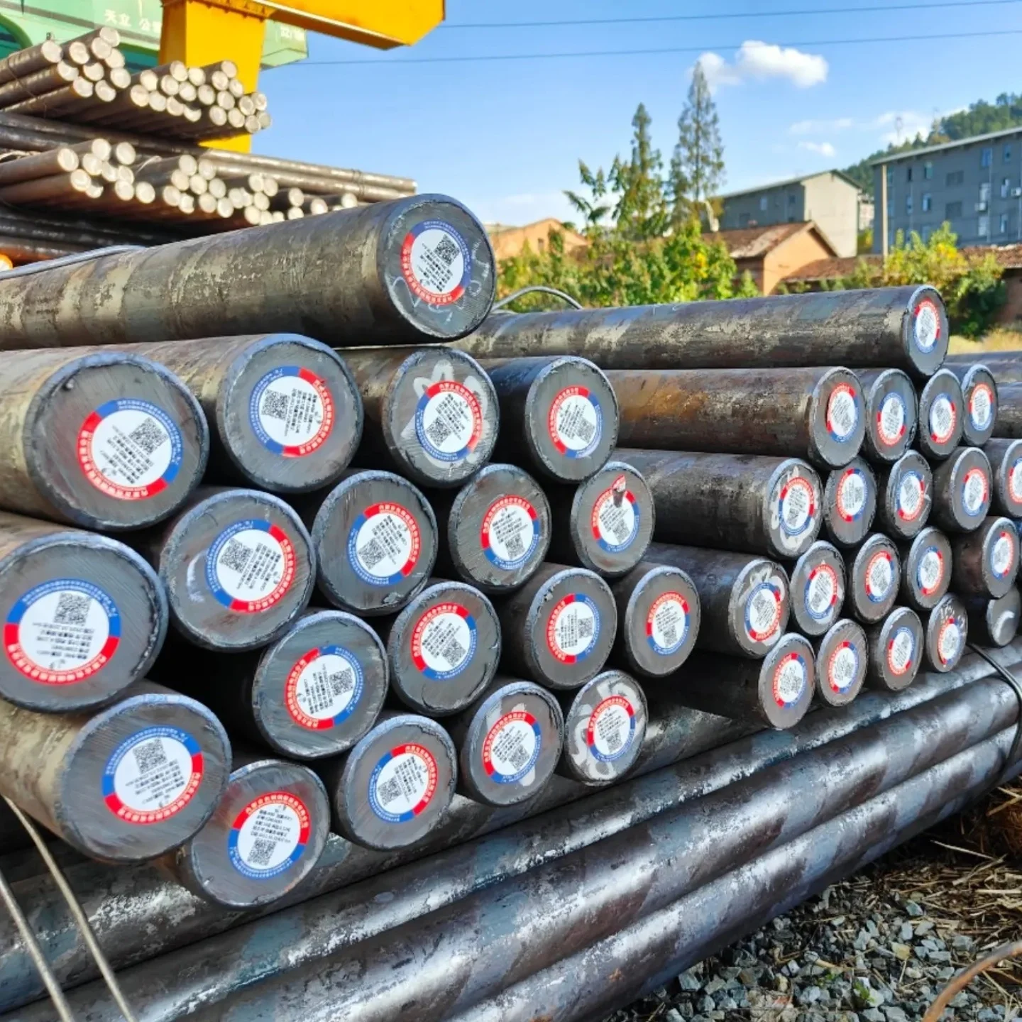 Screw-thread Steel With Deformed Steel Bars For Construction ...