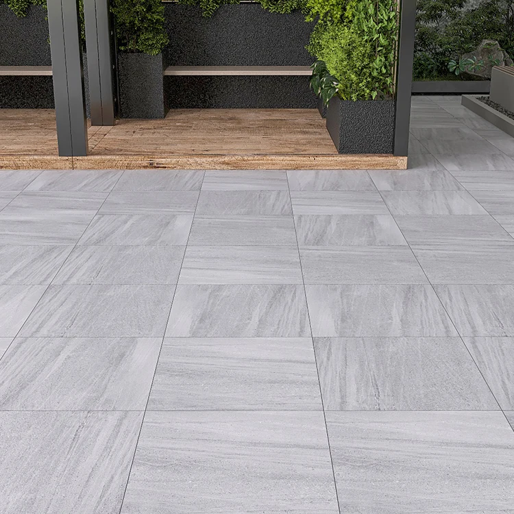 Anti Slip Outdoor Floor Tile Porcelain Glazed Rustic Flooring Tiles ...