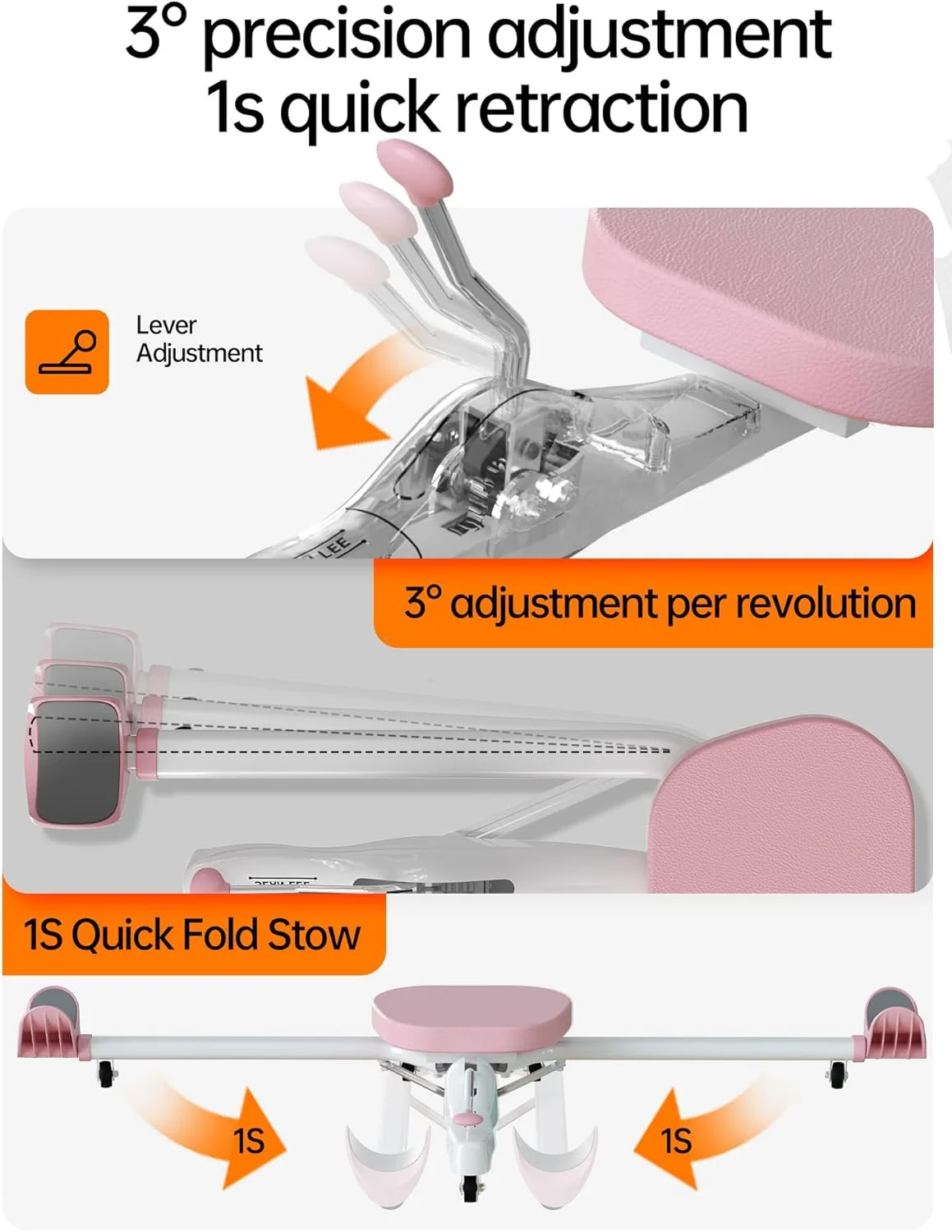 Adjustable Length Adductor Stretcher Leg Spreader Stretcher One-word Horse Training Device Home ...
