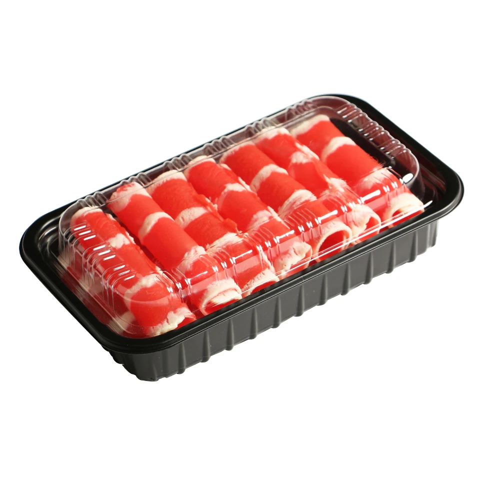Mutton and Beef Roll Packaging PP Blister Plastic Box Disposable ...