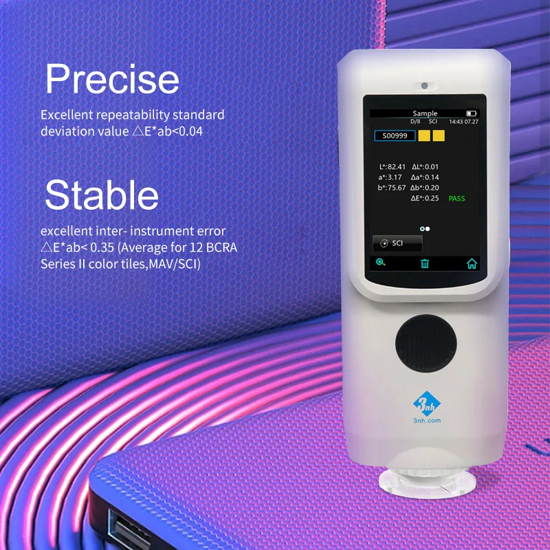 3nh Portable Color Reader CR8 Highly Cost-Effective Handeled ...