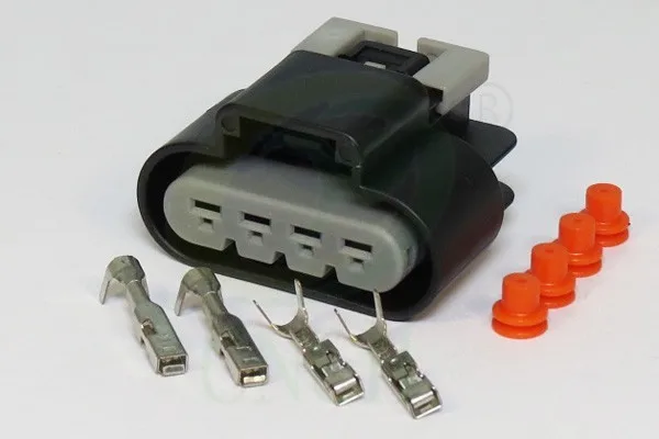 4 Pin Auto Waterproof Connector - Reliable Fuel Pump Socket
