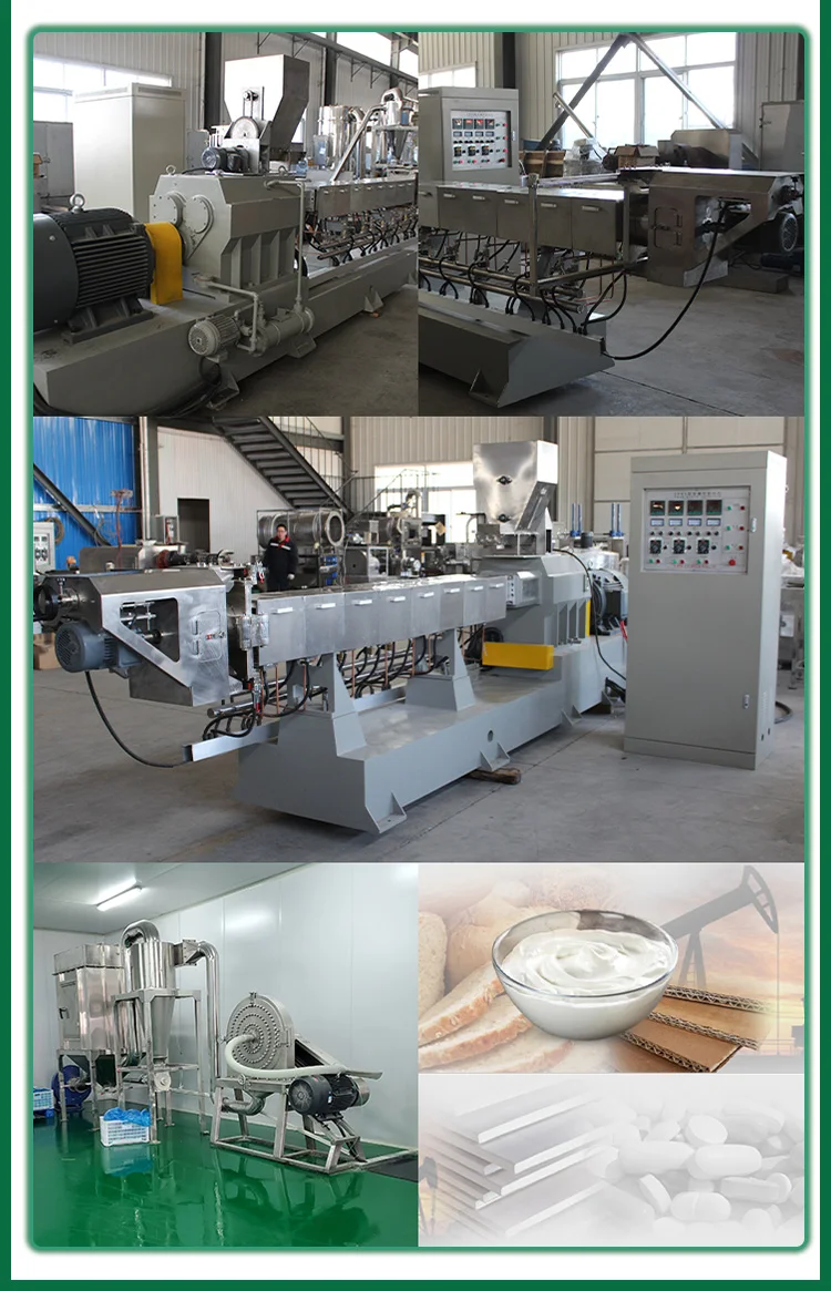 Sunpring Modified Starch Machine Pregel Starch Extruder - Buy Modified ...