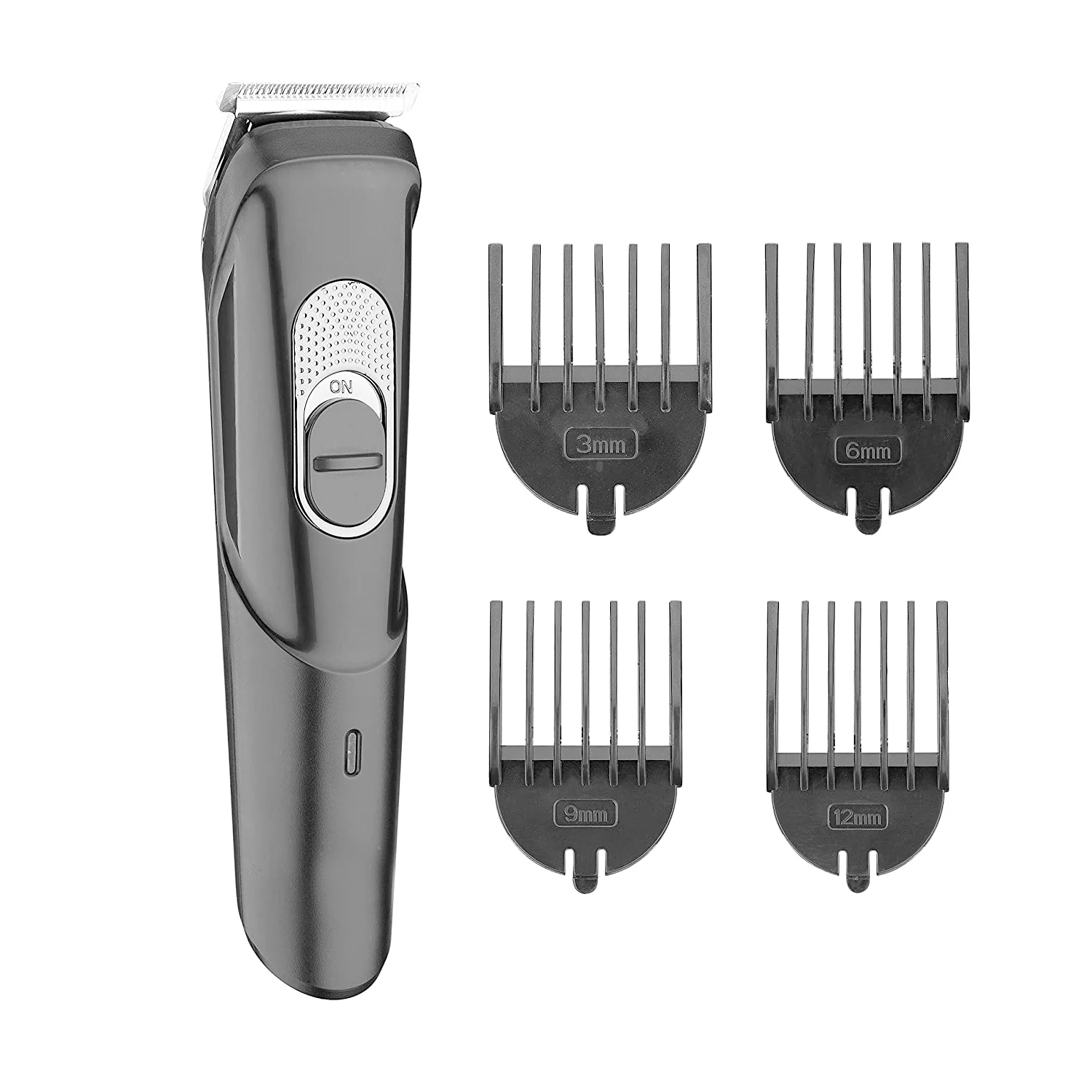 Black Rechargeable Mini Cordless Hair Clipper For Travel - Buy Cordless ...