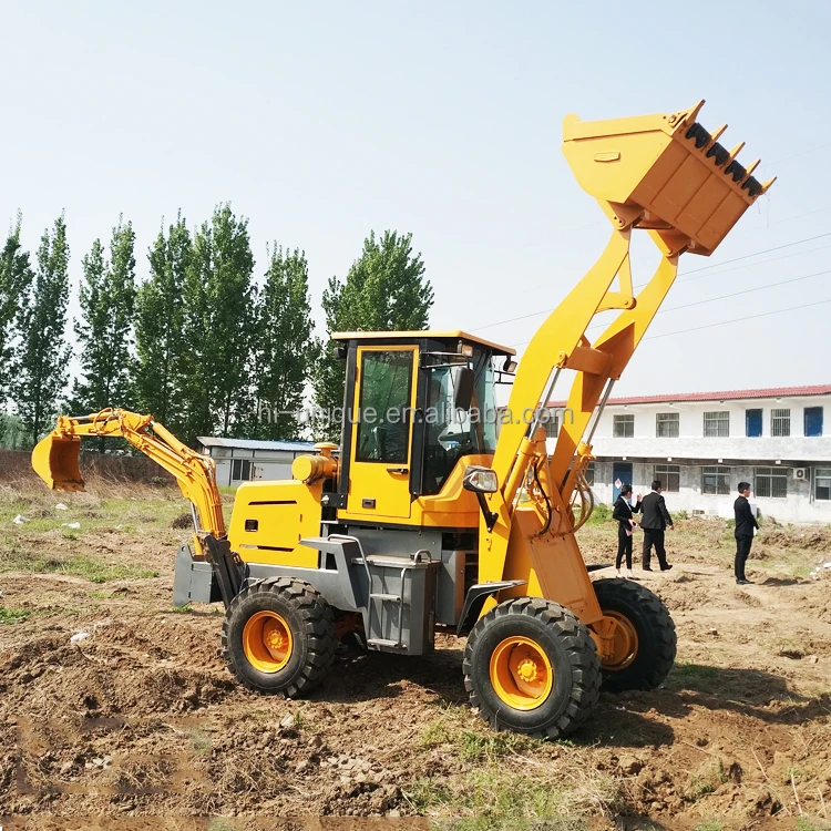 Backhoe Loader With Excavator Compact Backhoe Loader Small Backhoe ...