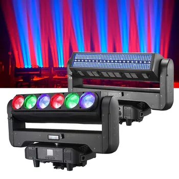 Pixel Control 6x60w Moving Led Bar Dmx Stage Light Rgbw Wash Moving ...