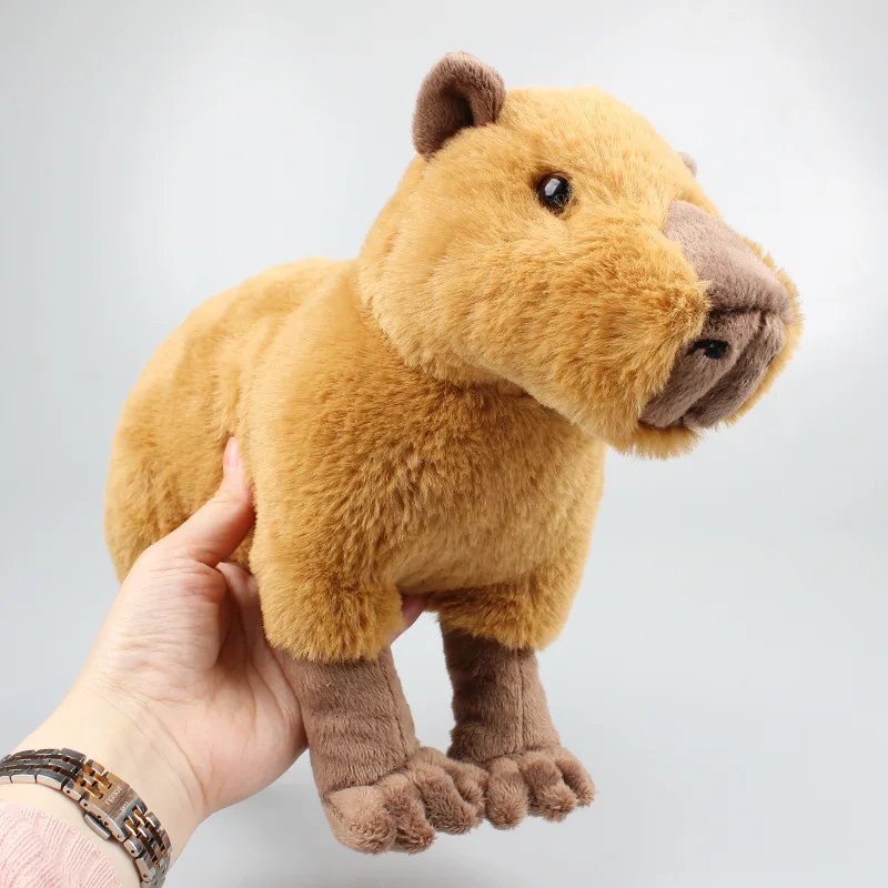 Botu Simulation Capybara Plush Toy Kawaii Capybara Stuffed Doll Soft Capybara Animal Doll For ...