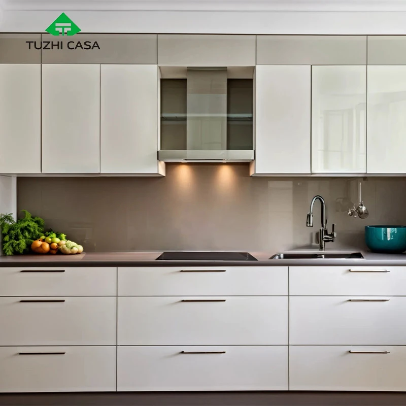 Tuzhi Casa High Gloss Modern Simple Design Modular Cupboard Kitchen ...