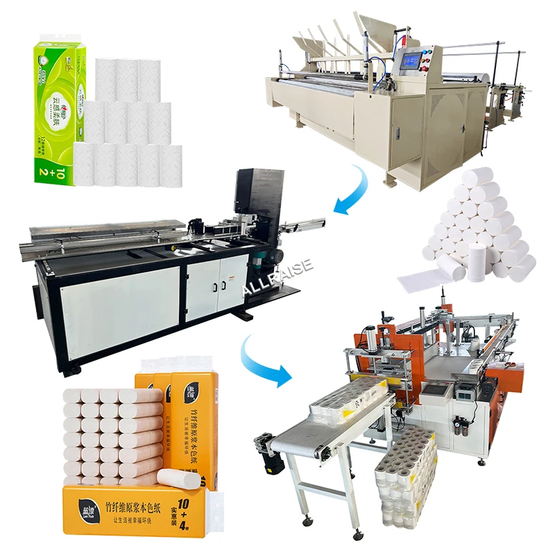 Full Automatic Toilet Paper Making Machine - 150~280m/min