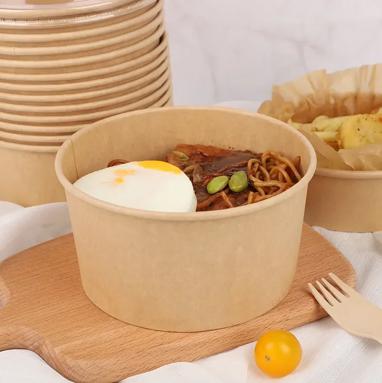 Disposable Printing Logo Kraft Take Out Paper Lunch Burger Box For ...