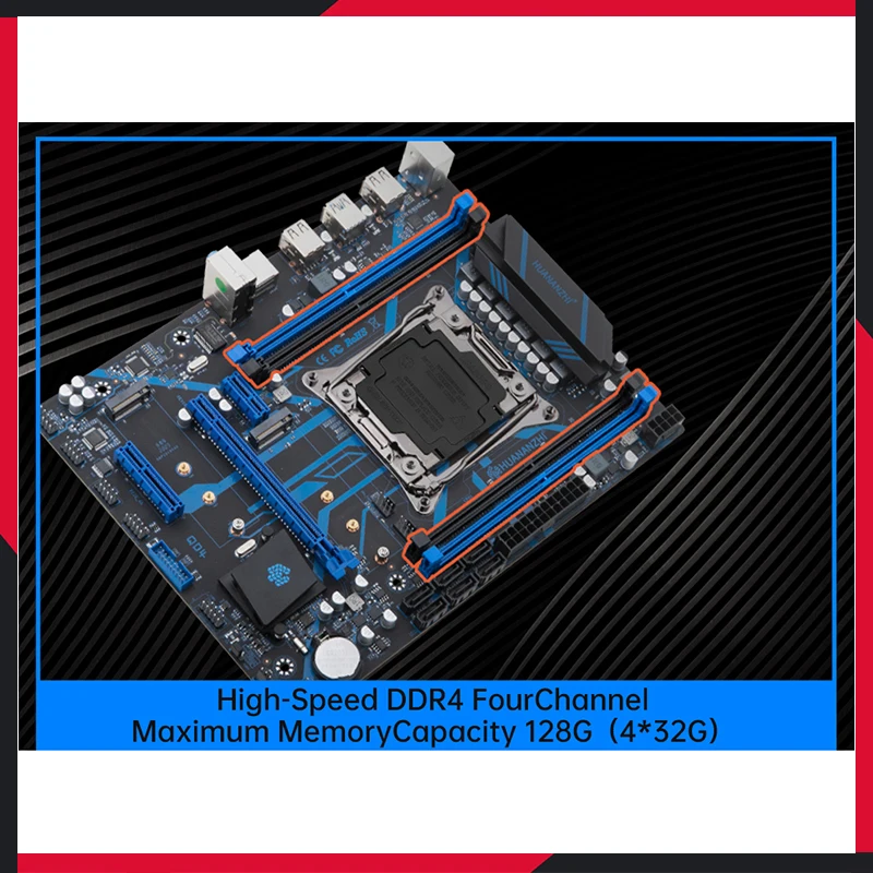 X99 Qd4 Motherboard Huananzhi Cpu Kit X99 Xeon E5 2680 V4 Cpu Desktop ...