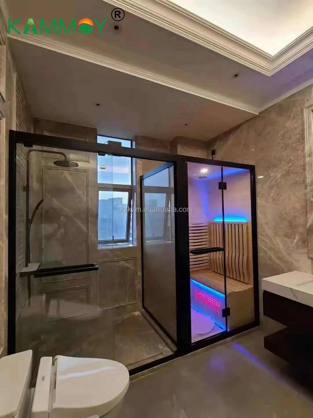 Far Infrared Sweat Room Bath Steam Generator One Person Home Custom ...