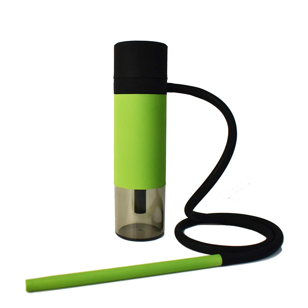 AHR0037 - Portable Hookah with Lid - Travel Acrylic Cup