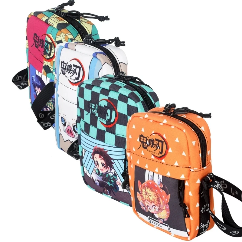 9 Styles Demon Slayer Kimetsu No Yaiba Mini Cartoon Anime Shoulder Bag ...