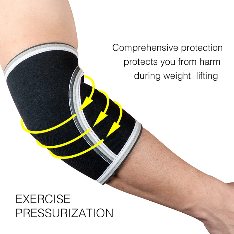 MKAS Powerlifting Custom Weightlifting Elbow Brace Sleeve