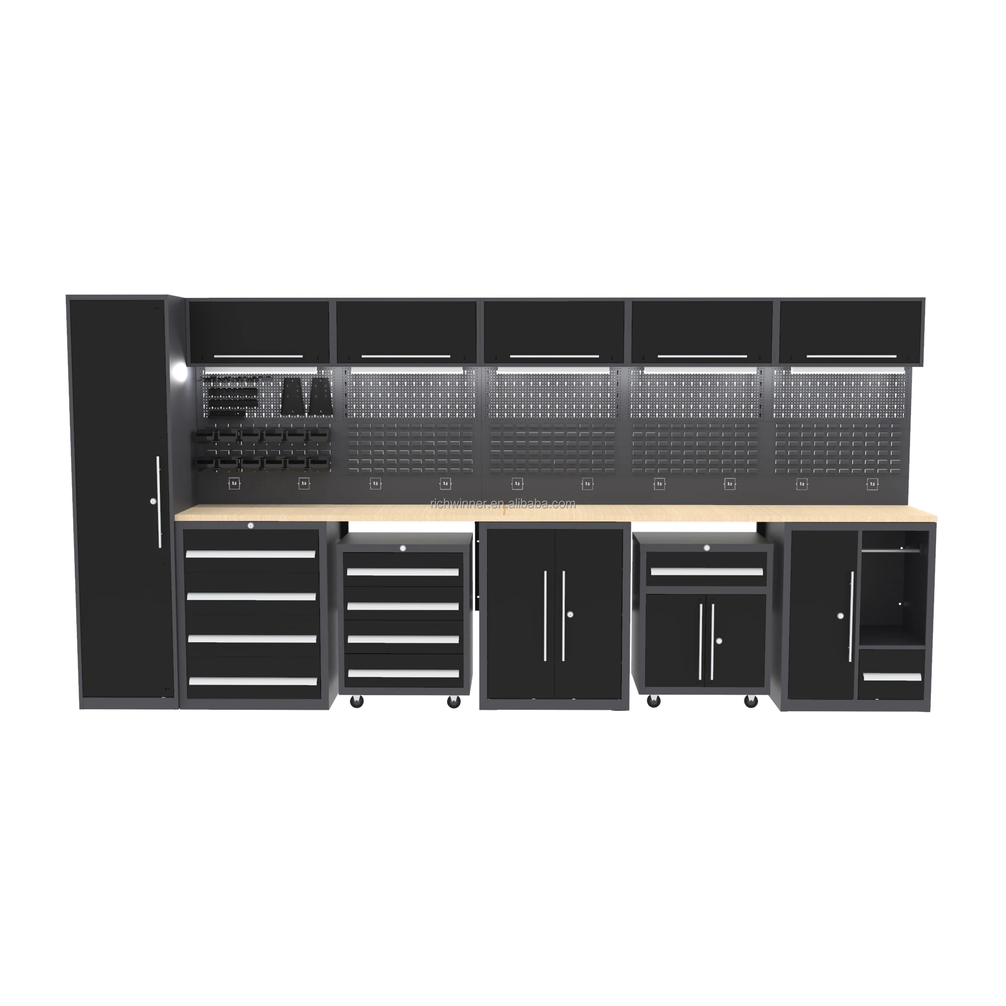 Modern Design Modular Tool Box Workbench Workshop Toolbox Combination ...