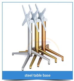 Shop Our Hot Sale Four Leg Metal Iron Table Bases for Restaurants