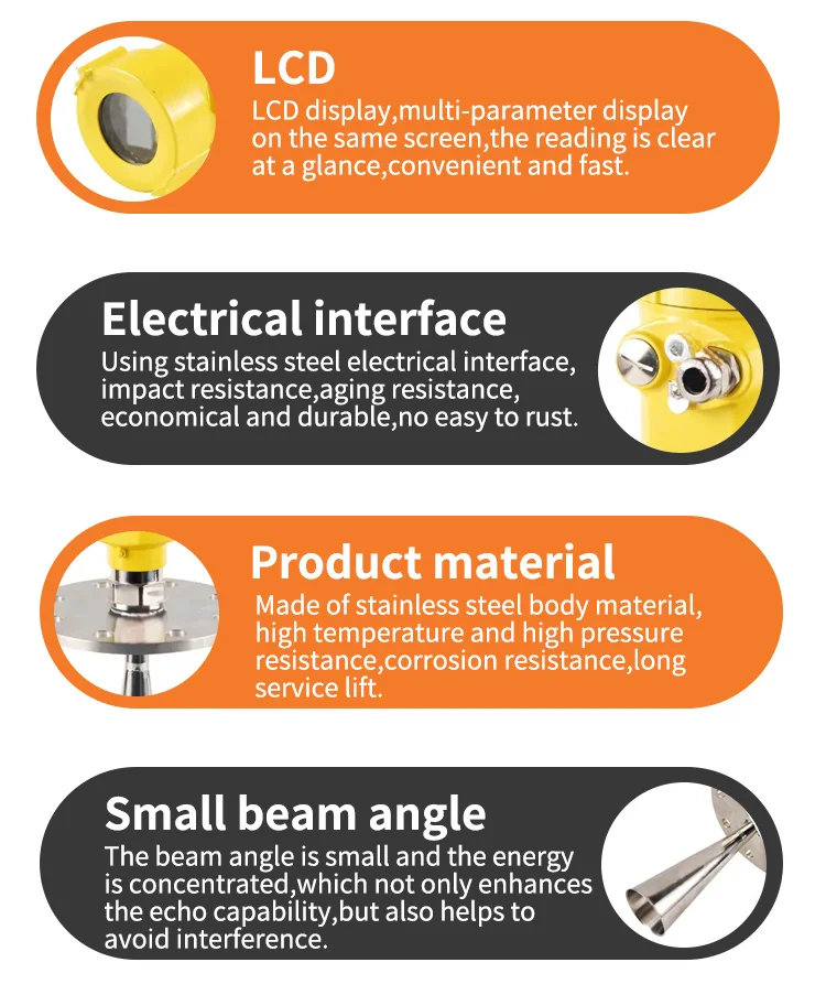 Manorshi 2024 Water Level Sensor Smart Integrated-type Radar Level ...