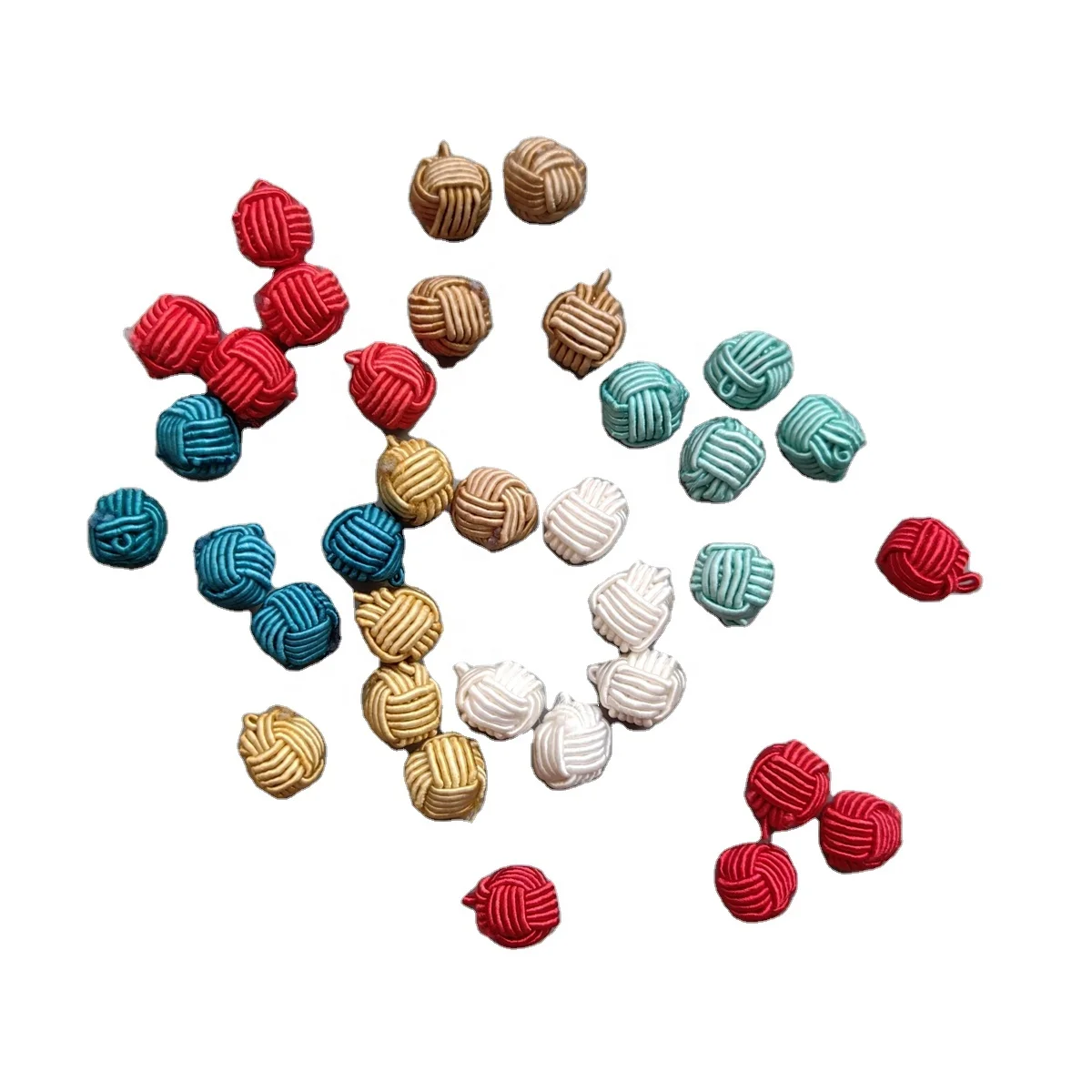 DTM Chinese round knot cord buttons with multi colors| Alibaba.com