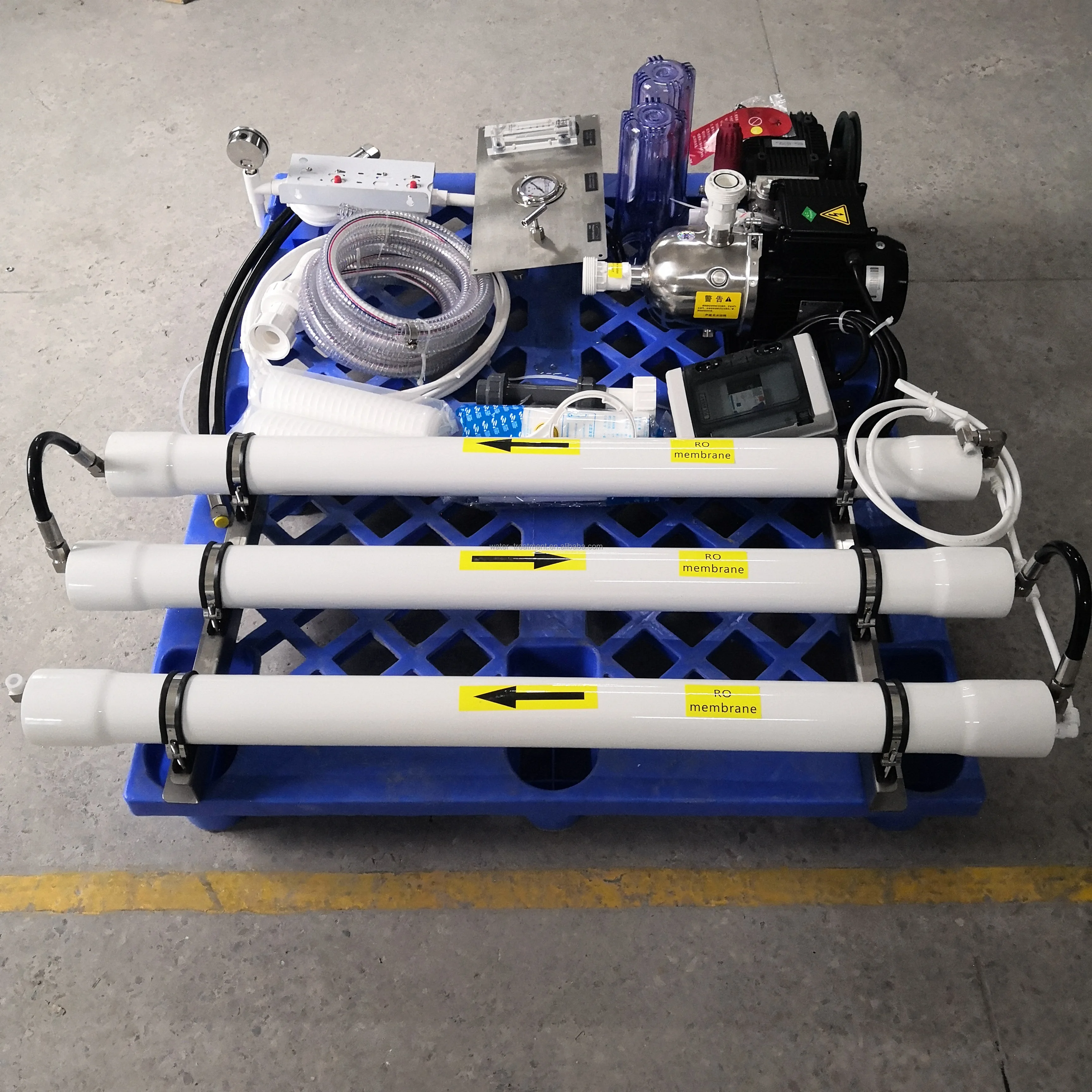 3000L/Day Modular Seawater Desalinator Yacht Watermaker Sailing Boat ...