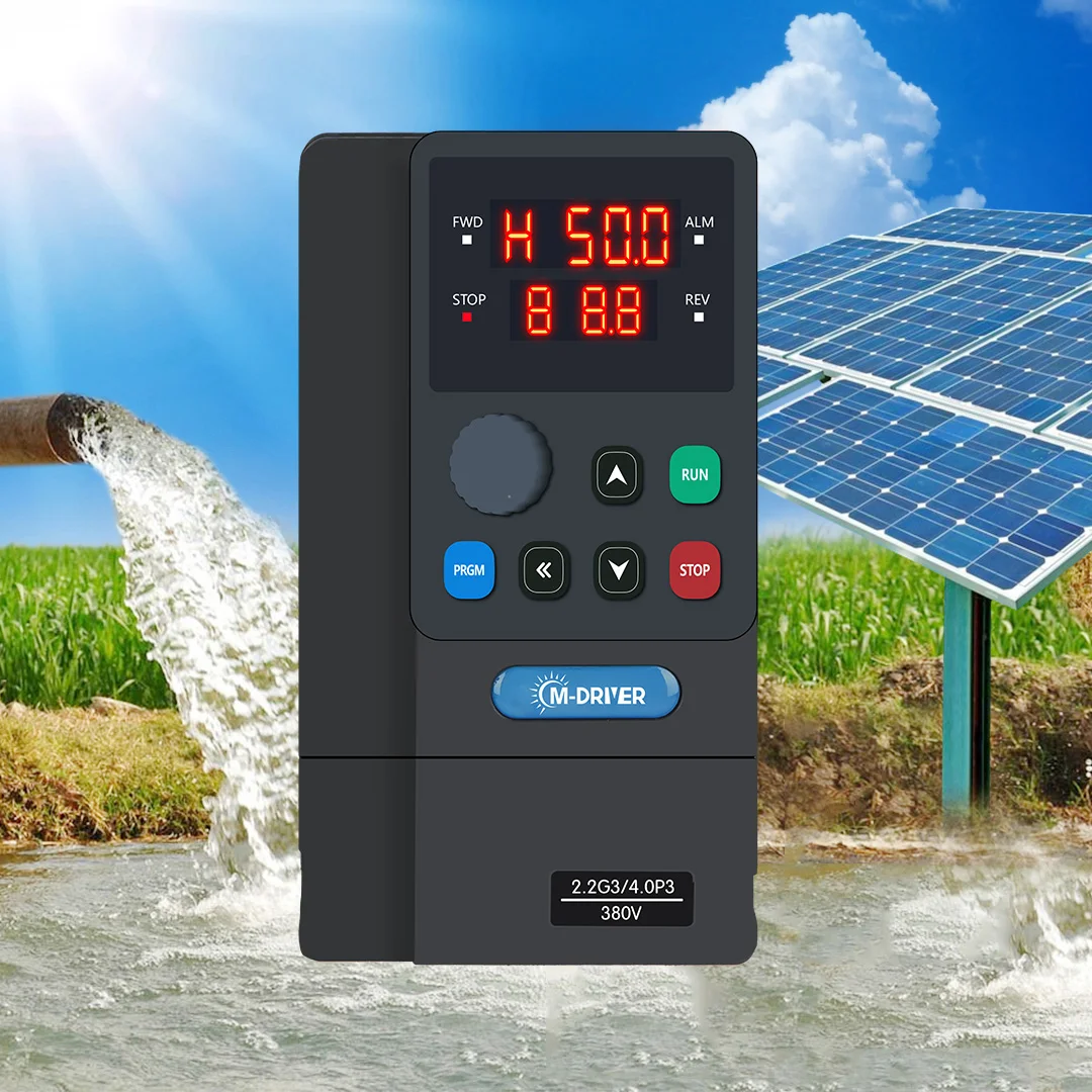 Efficient Single Phase 220V Water Pump Inverter - 0.75kw to 2.2kw