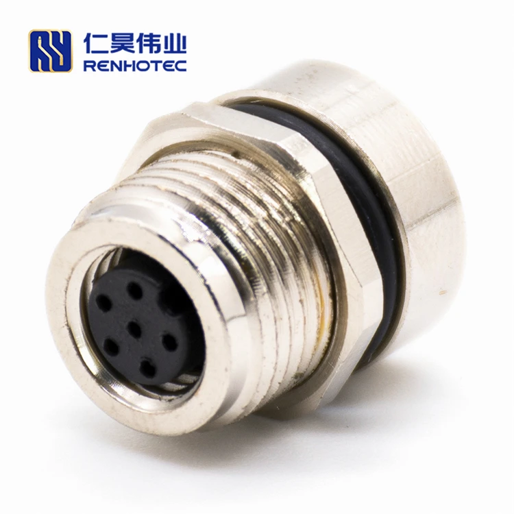 M8 PCB Panel Mount Connectors - Reliable 2 Pin Solutions