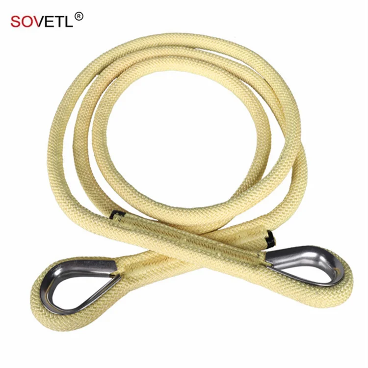6mm 8mm 10mm 12mm 16mm 20mm Aramid Rope Strong Flame Retardant ...