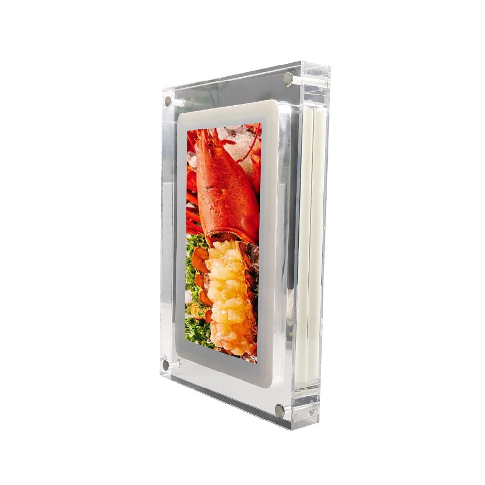 Acrylic Video Frame Loop Video Picture Commercial Advertising Gift Type ...
