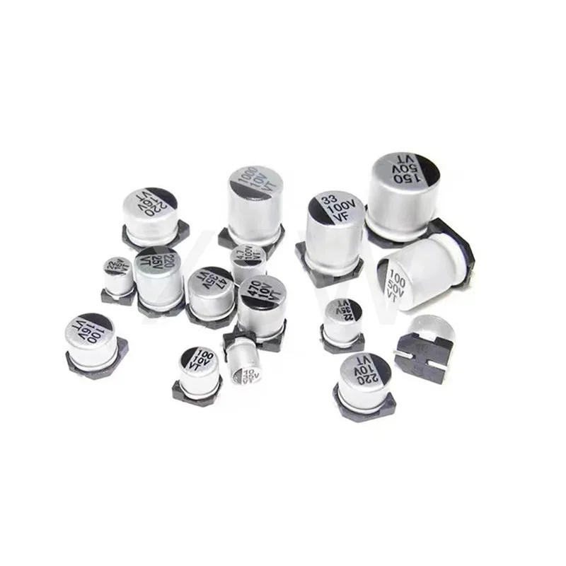 Smd Aluminum Electrolytic Capacitor 16v 10 25v 35v 50v 10uf 22uf 33 ...