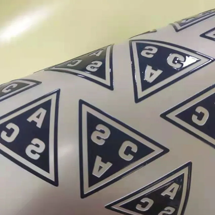 Customized Recycled Embossed Stickers 3d Rubber Silicone Heat Transfer ...